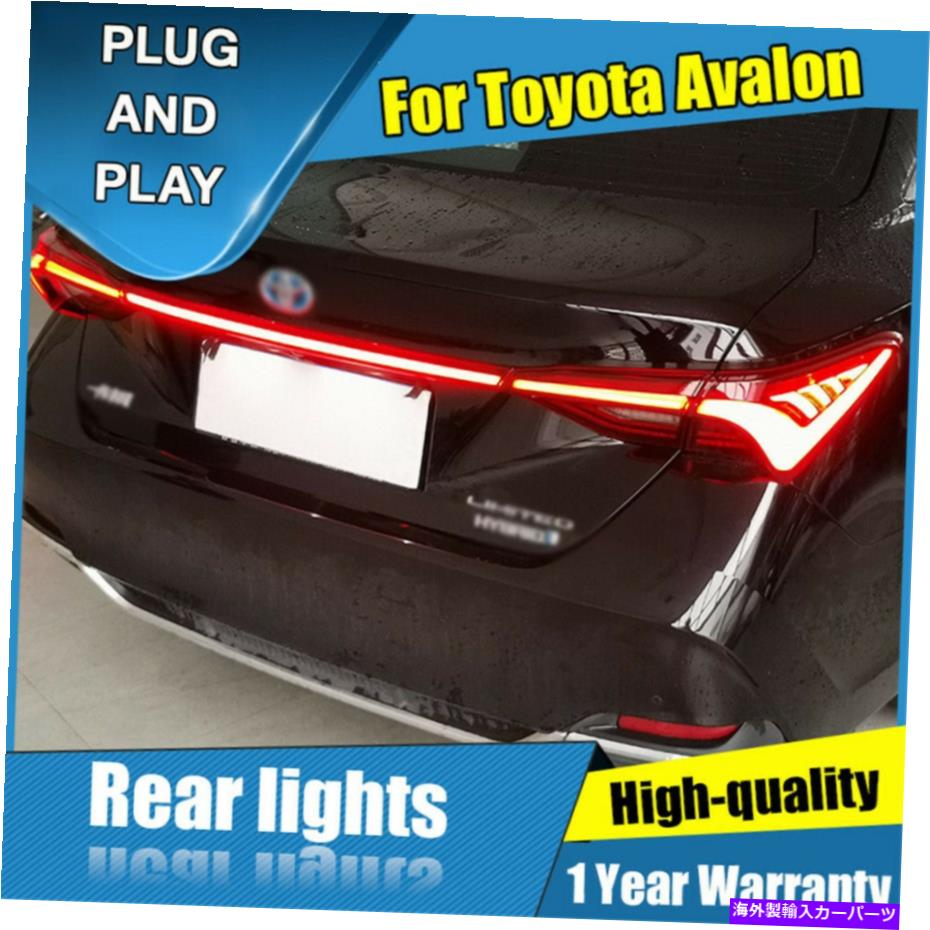 【楽天市場】USテールライト Toyota Avalon Red LEDトランクライトアセンブリLide 2019-2020 For ...