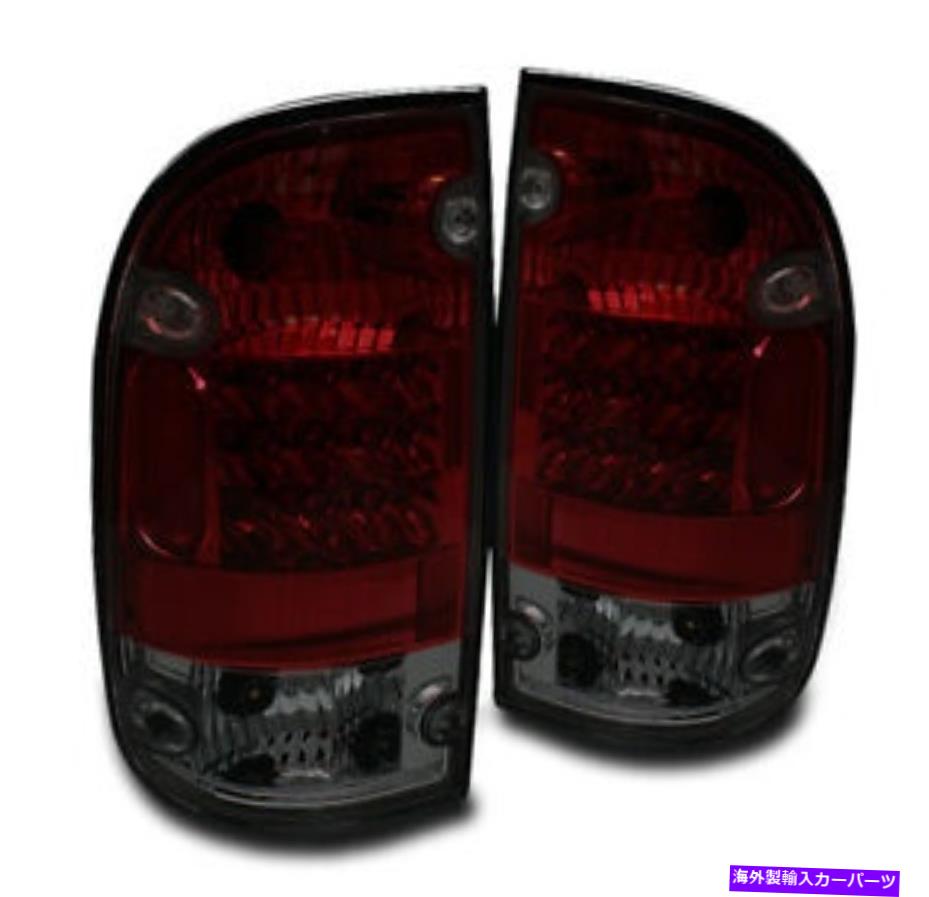 【楽天市場】USテールライト 1995-00トヨタタコマプレランナーアルテッツァLEDリアブレーキテールライトレッド/スモーク 1995-00 ...