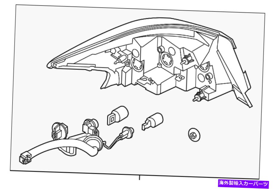 【楽天市場】USテールライト 本物の日産テールランプアセンブリ26550-3YU0A. Genuine Nissan Tail Lamp ...