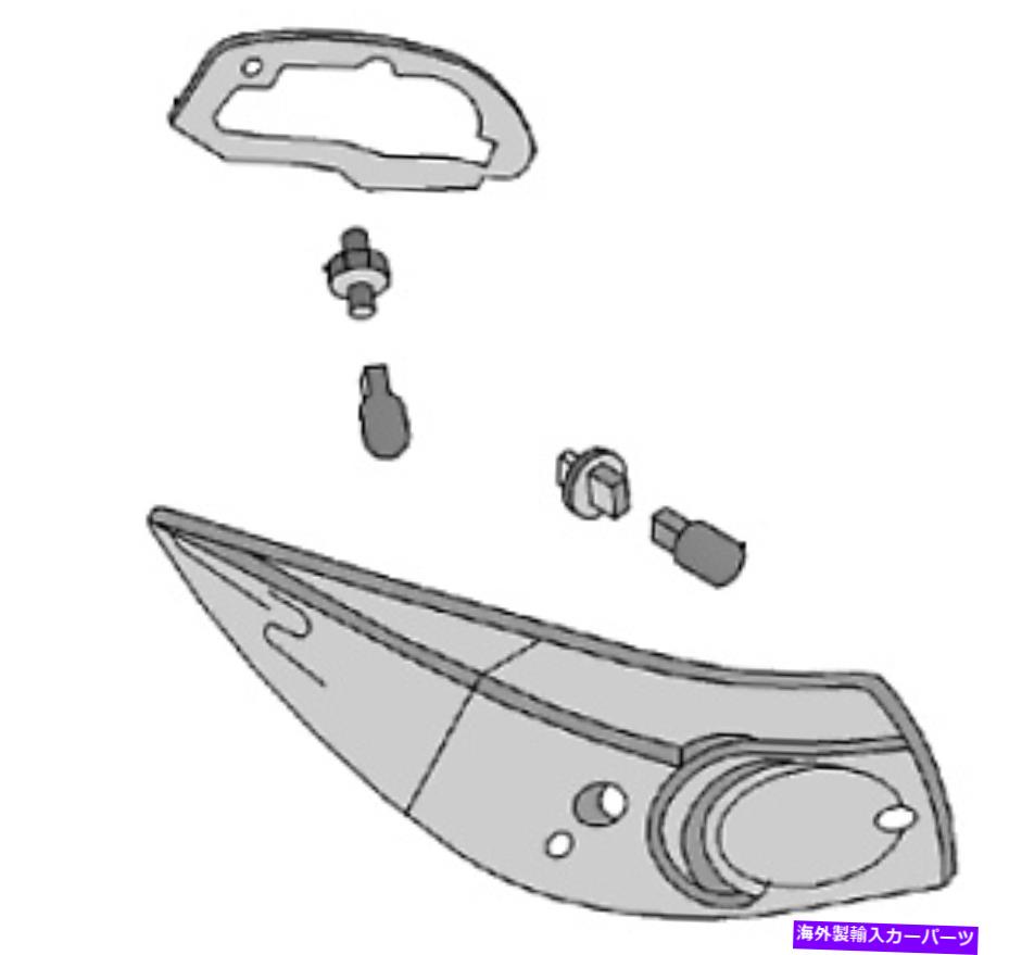 【楽天市場】USテールライト マツダ6 2014-2017テールランプアセンブリ外部LH、GJR9-51-160A MAZDA 6 2014 ...