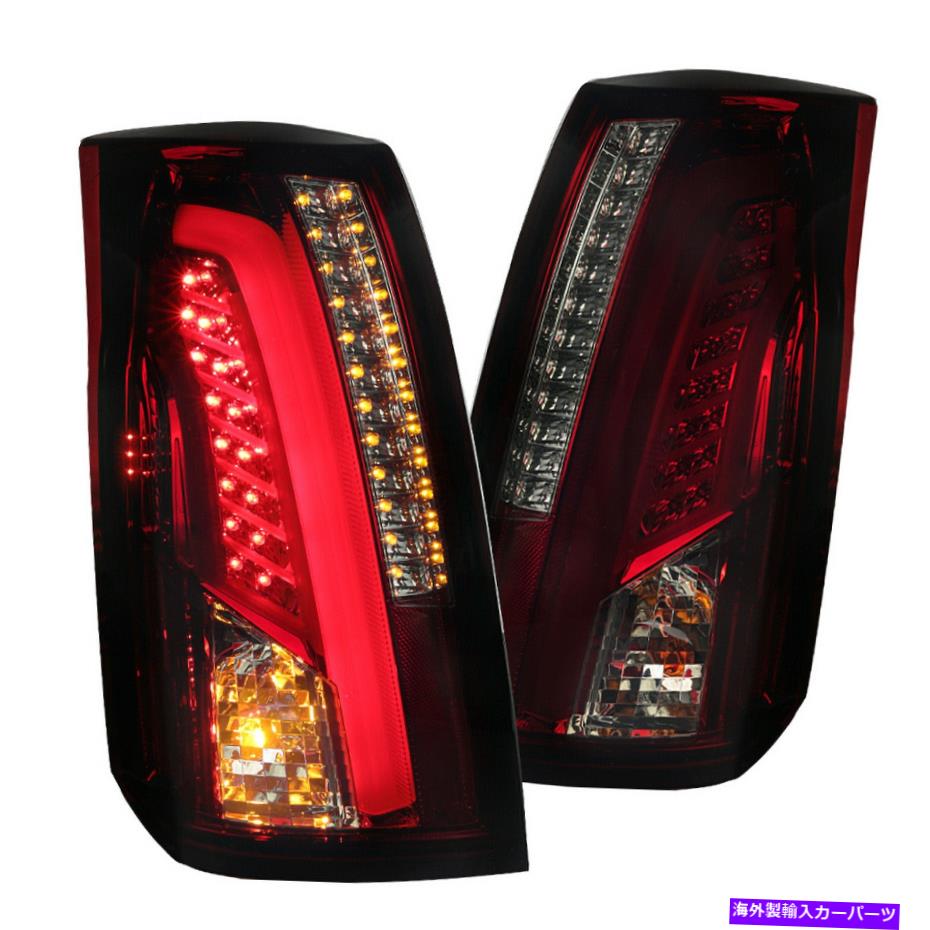【楽天市場】USテールライト キャデラックCTSレッド/スモークレンズLEDバーテールライトブレーキランプ左+右 For Cadillac ...