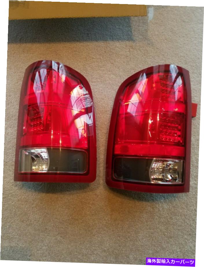 【楽天市場】USテールライト Anzo 311090 2つの赤/黒LEDテールライトの新しいセット07-14GMC Sierra 1500 ...