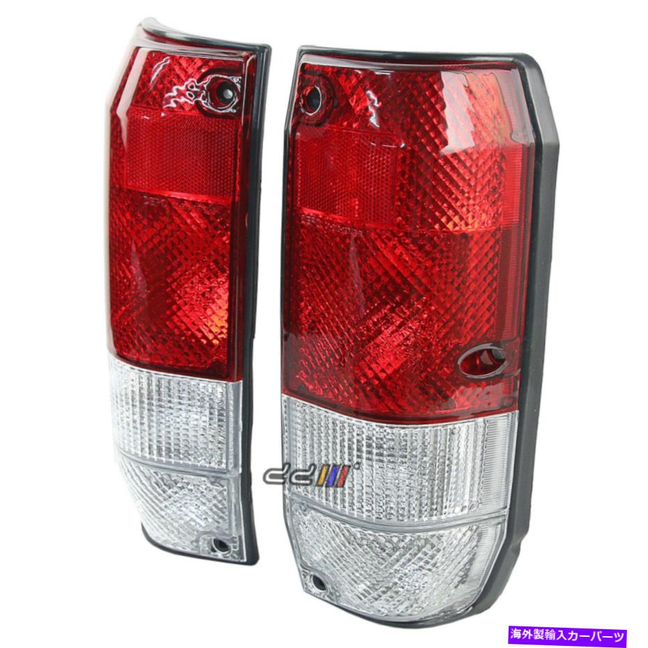 【楽天市場】USテールライト ランドクルーザーのためのクリスタルレッドホワイトテールライトランプKZJ77 LJ77 LJ79 RJ77 ...