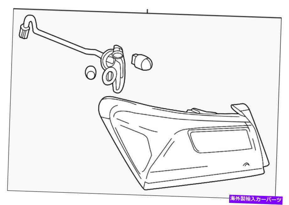 【楽天市場】USテールライト 本物のGMテールランプアセンブリ84516374 Genuine GM Tail Lamp Assembly ...