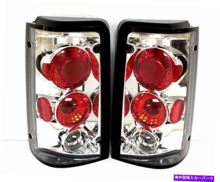 【楽天市場】USテールライト Ford Aerostar 1985 - 1997 Chrome Euro Taillight FOR FORD ...