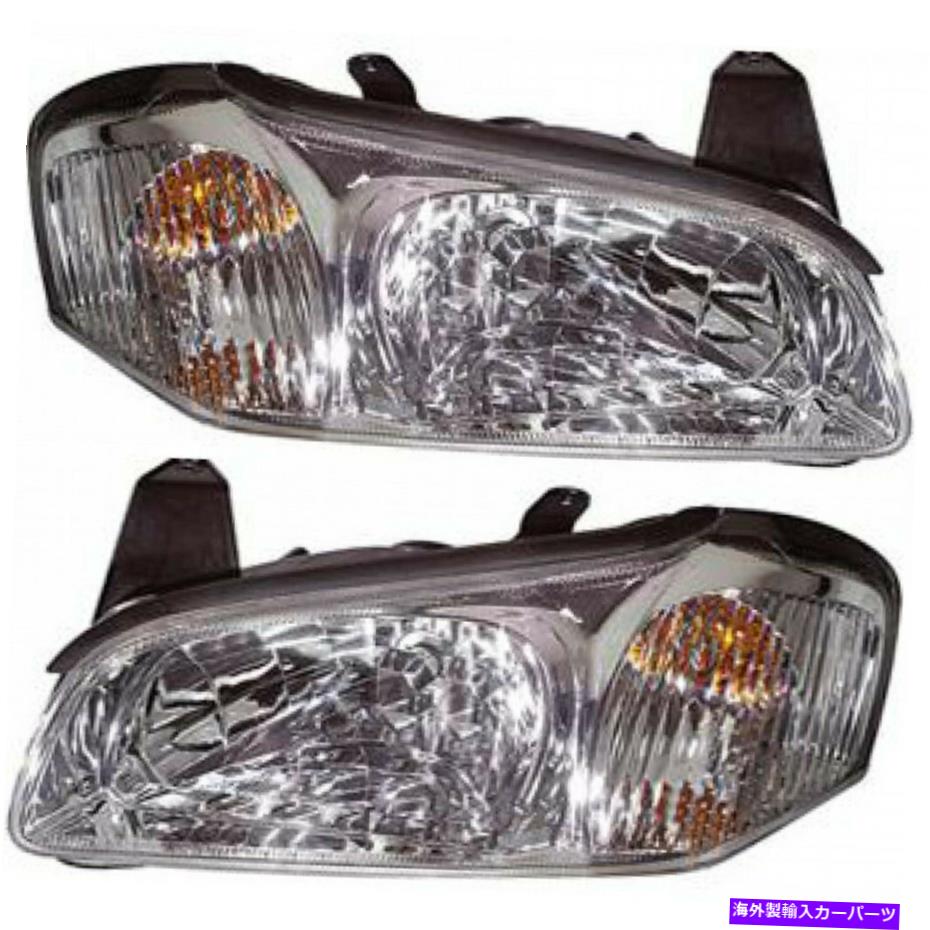 【楽天市場】USヘッドライト 日産Maxima Headlight 2000 2001 LHとRHペア/セットハロゲン260602Y926 ...