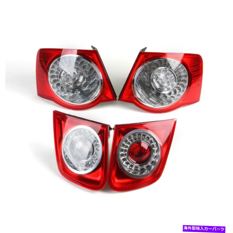 【楽天市場】USテールライト 後赤LEDテールライトテールライトセットVW Jetta MK5セダン2006-2009 Rear Red ...