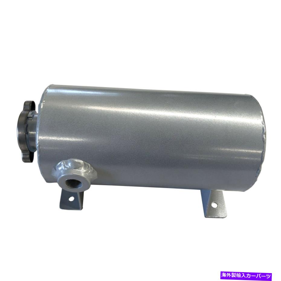 【楽天市場】coolant tank ユニバーサル200x100mmラウンドアルミニウムクーラント膨張ラジエータータンクボトルシルバー ...