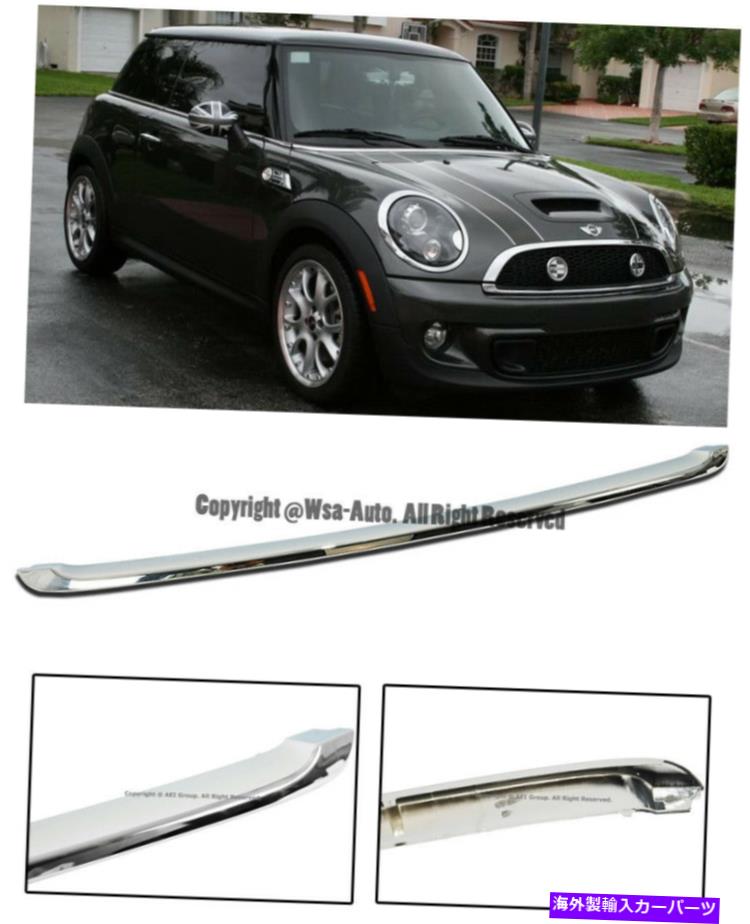 【楽天市場】trim panel 11-15ミニクーパーR55 R56 R58 R58フロントバンパークロムトリムモールディング For 11 ...