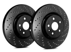 【楽天市場】brake disc rotor 2008-20ダッジチャレンジャーGT/RT/SRTのブラック360mmクロスドリルブレーキ ...