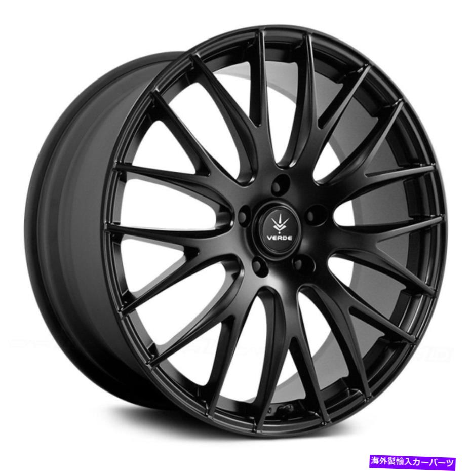 【楽天市場】ホイール 4本セット Verde V27 Saga Wheels 17x7.5（40、5x100、67.1）4のブラックリムセット ...