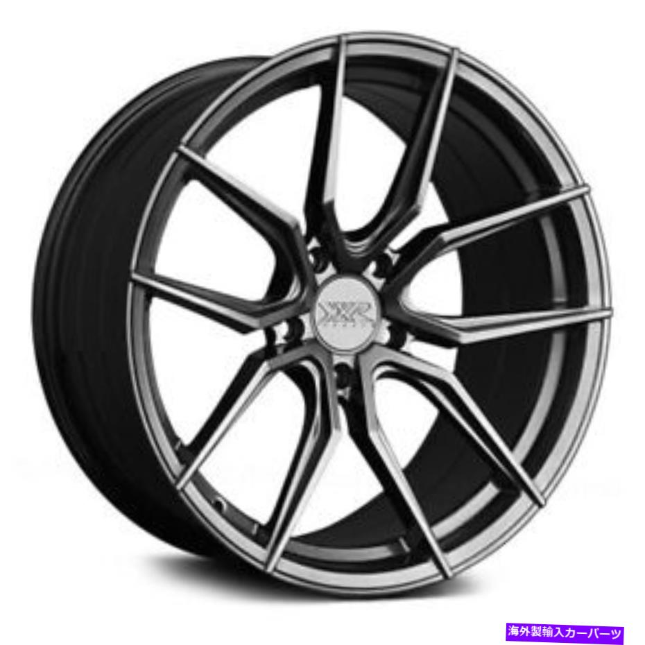 【楽天市場】ホイール 4本セット XXR 559ホイール19x10（40、5x114.3、73.1）4のブラックリムセット XXR 559 ...