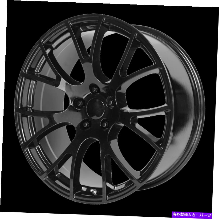 【楽天市場】ホイール 4本セット 20x10.5 OE Creations PR161 Gloss BlackWheels 5x115 ...