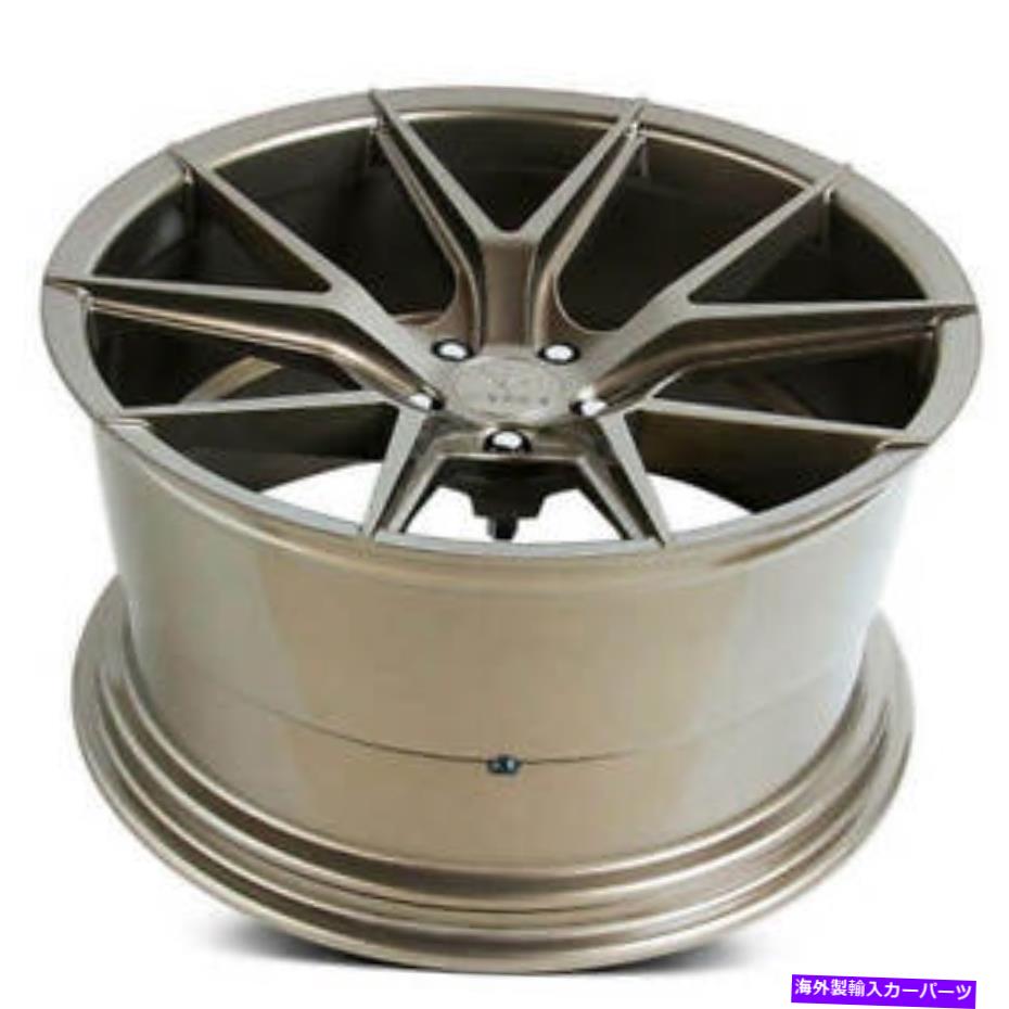 【楽天市場】ホイール 4本セット （4）22 "Verde Wheels V99 Axis Gloss Bronze Rims（B41） (4 ...