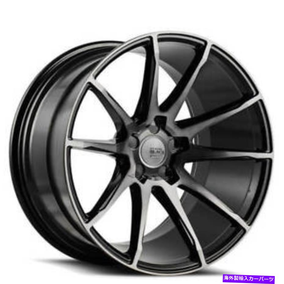 【楽天市場】ホイール 4本セット （4）19 "Savini Wheels BM12 GLOSS BLACK W/ DDT RIMS（B8 ...
