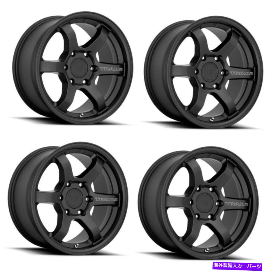 【楽天市場】ホイール 4本セット セット4 17 "motegi mr150トレイルライトサテンブラック17x8.5 5x5.0ホイール18mmリム Set 4 17" Motegi ...