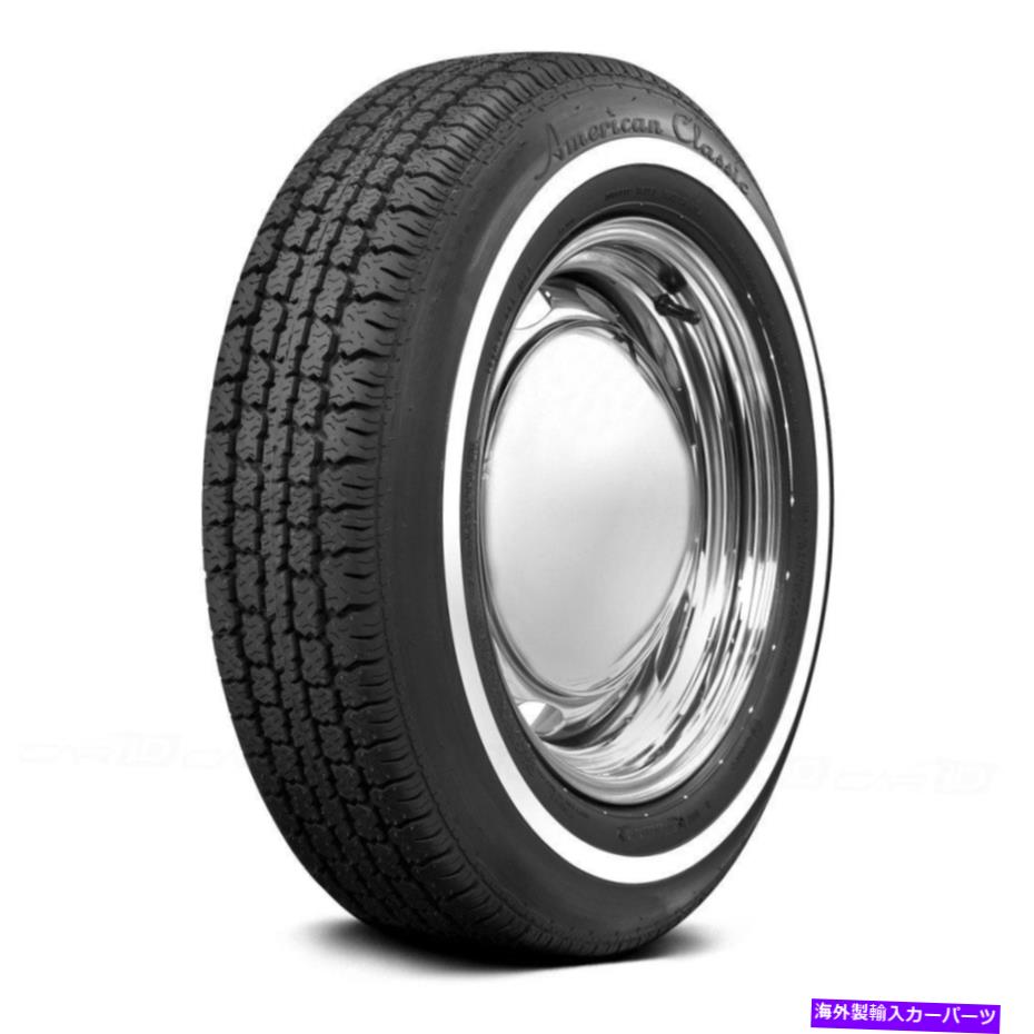 【楽天市場】ホイール 4本セット 4つのタイヤP195/75R15 sアメリカンクラシック3/4インチホワイトウォールのコーカーセット ...
