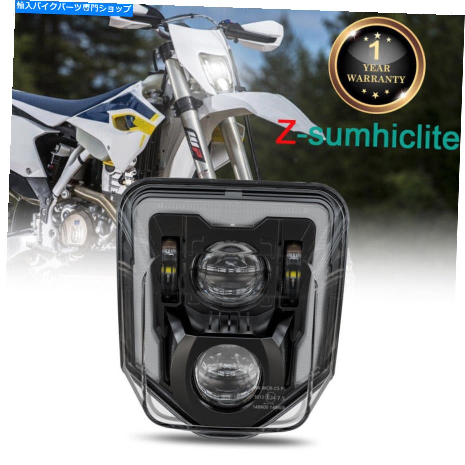 【楽天市場】Headlight Husqvarna 701 Supermoto 501 450 350 250のLEDヘッドライトH/L ...