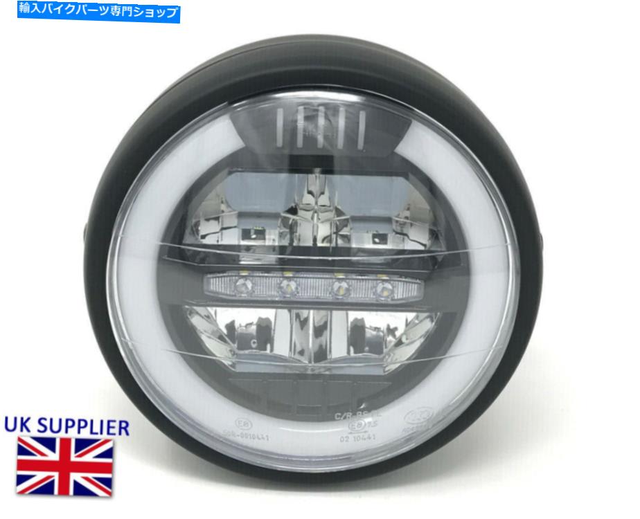 【楽天市場】Headlight ヤマハXSR125 XSR700 XSR900 XJ6NのバイクLEDヘッドライト Motorbike LED ...