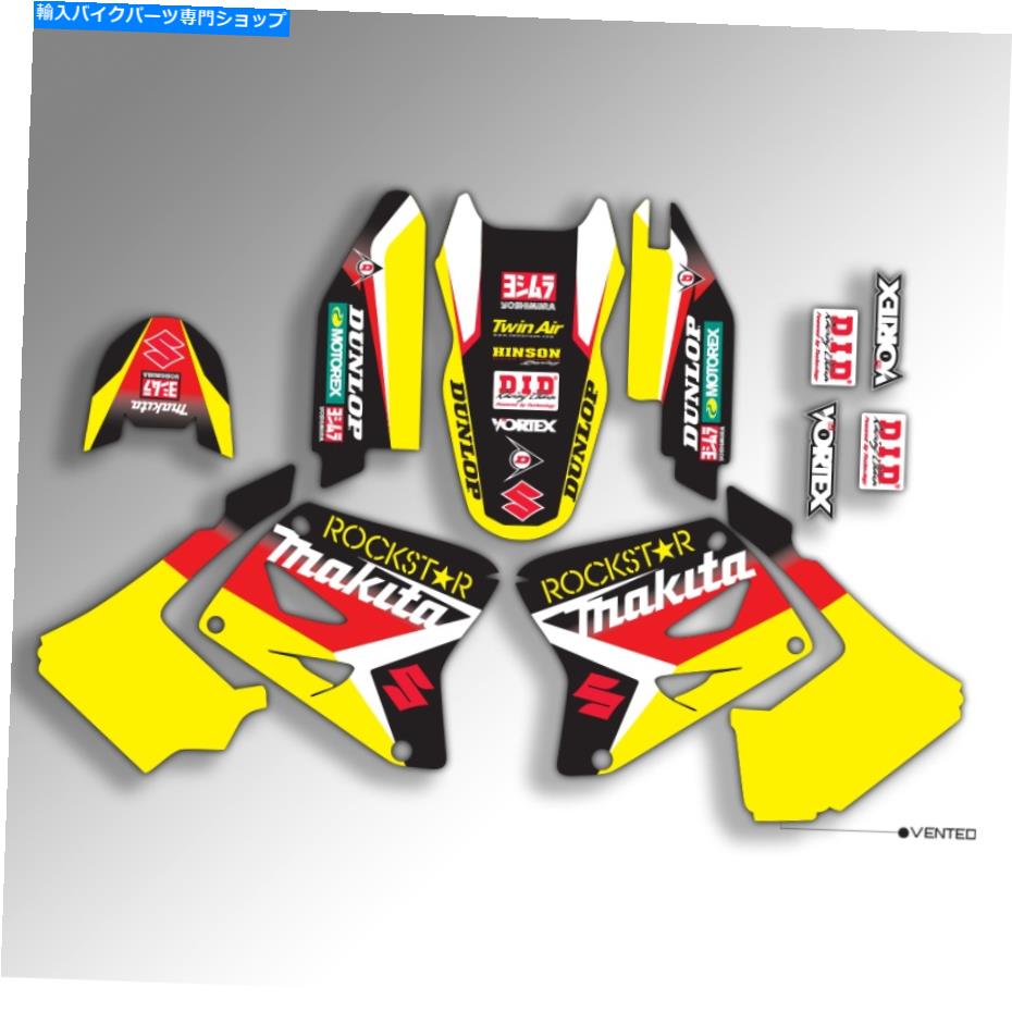 【楽天市場】Graphics decal kit 2001-2015 RM 125 RM 250グラフィックキットRM125 RM250 ...