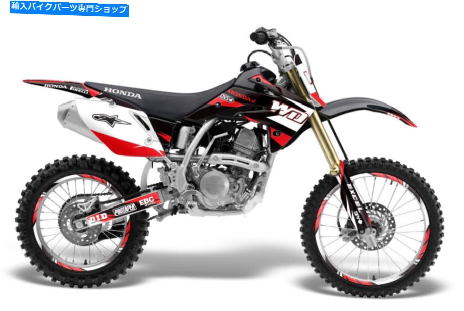 【楽天市場】Graphics decal kit デカールグラフィックキットホンダCRF150 R 07-16 WD RED Decal ...