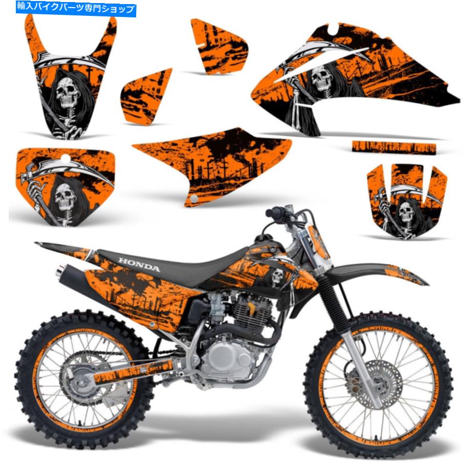 【楽天市場】Graphics decal kit Honda CRF230F CRF150Fデカールグラフィックキットダートバイクステッカー ...