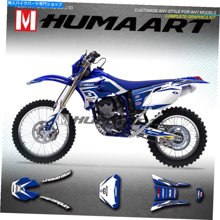【楽天市場】Graphics decal kit ヤマハWR250F WR450F WR 250F 450F 2005 2005の ...