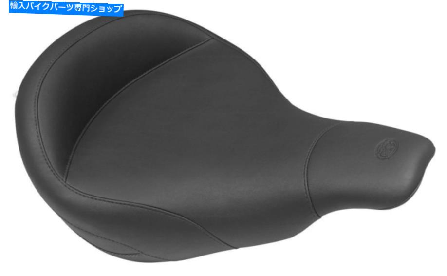 【楽天市場】Seats HarleySoftail Deuce 2006-2010のためのMustang 11 "ブラックスタッズ後部助手席 ...