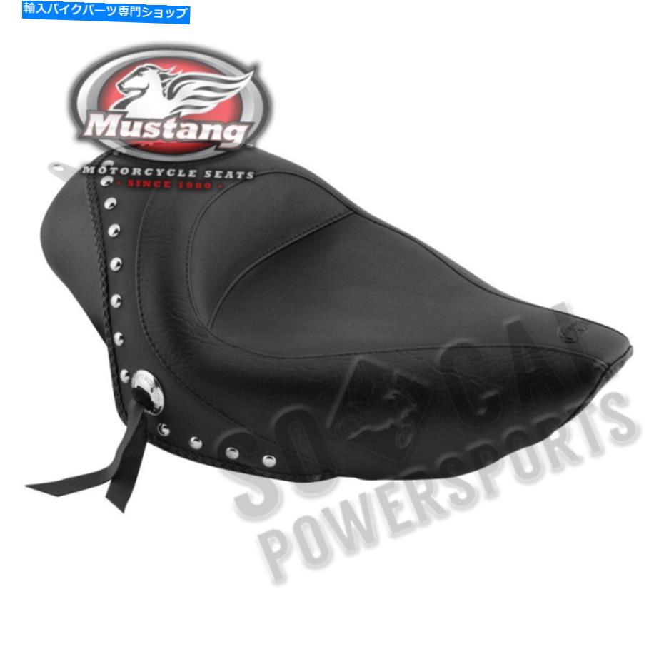 【楽天市場】Seats Mustang Motorcycle Products Mustang Studded Solo Seat 76154 ...
