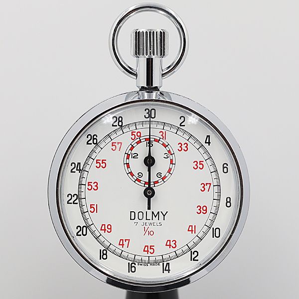 【楽天市場】デッドストック級 稼働 新品同様 箱付 DOLMY 手巻 白文字盤 7石 ストップウォッチ OGH 9528ABC5501000 ...