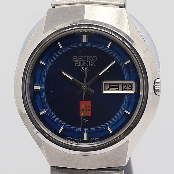 【楽天市場】デッドストック級 セイコー 0723-6000 エルニクス デイデイト 青文字盤 メンズ腕時計 STU 395ABC5725000 ...