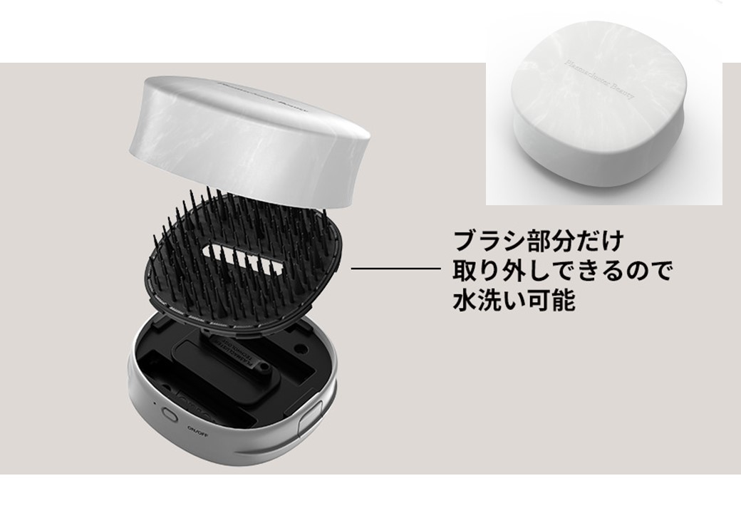 【楽天市場】《在庫あり》SHARP シャープ プラズマクラスターヘアブラシ IB-B1-W ☆ホワイトの商品ページです☆※ブラシ側はブラックと同じ色です※：Useful Company