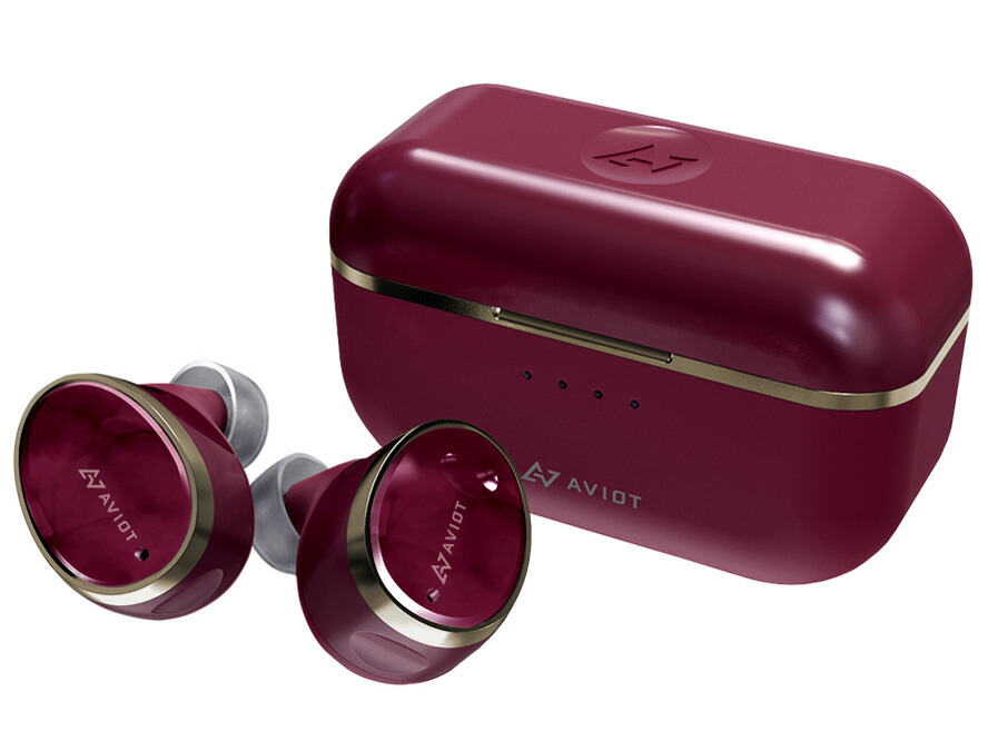 【楽天市場】AVIOT アビオット ワイヤレスイヤホン TE-BD11tR ダークルージュ ワイヤレス(左右分離)/Bluetooth/アヴィオット/ノイズキャンセリング対応/ノイキャン ...