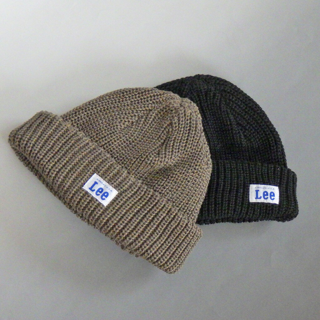 【楽天市場】秋・冬 帽子 ニット帽 ショートワッチ Lee リー フリーサイズ 118-176102：うわじまさかもとカバン店