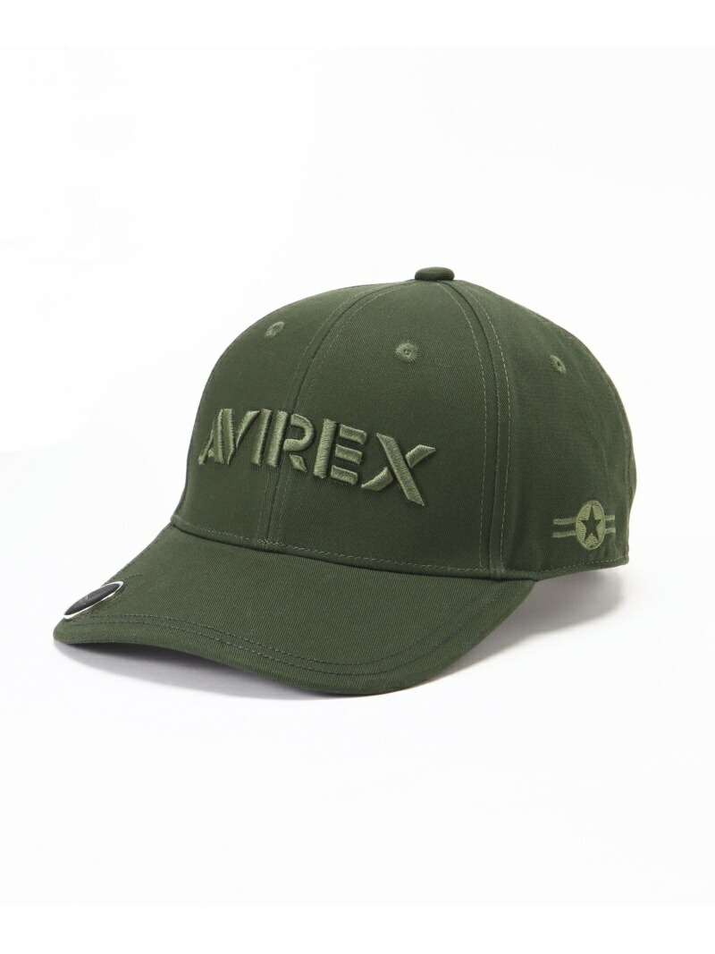 【楽天市場】《AVIREX GOLF》MARKER付きCAP/ゴルフ/キャップ AVIREX アヴィレックス ファッション雑貨 その他の ...