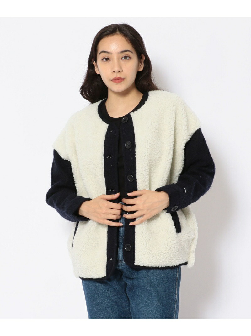 【楽天市場】【SALE／70%OFF】MANASTASH/マナスタッシュ シープボア*圧縮ウール ジャケット BEAVER ビーバー ...