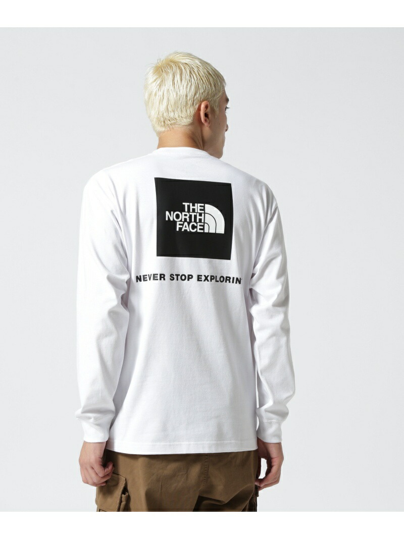 【楽天市場】THE NORTH FACE/ザ・ノースフェイス L/S Back Square Logo Tee ロングスリーブバックスクエア ...
