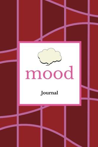 【楽天市場】Mood Journal: Red Pattern Cover | Monitor your mood, medication ...