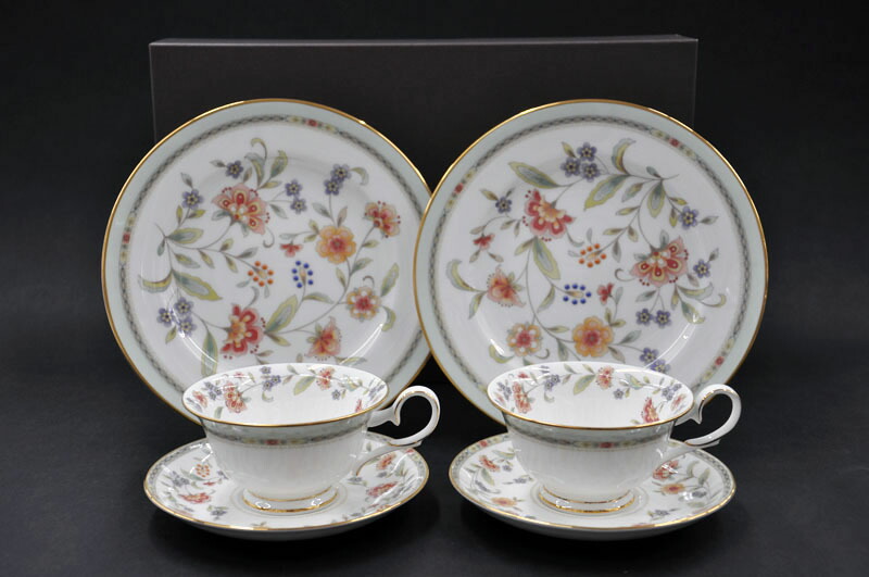 【楽天市場】【特別限定品】【送料無料】ノリタケ ～Noritake～ ティータイムペアセットプリムローズ(PRIMROSE)贈り物/プレゼント ...