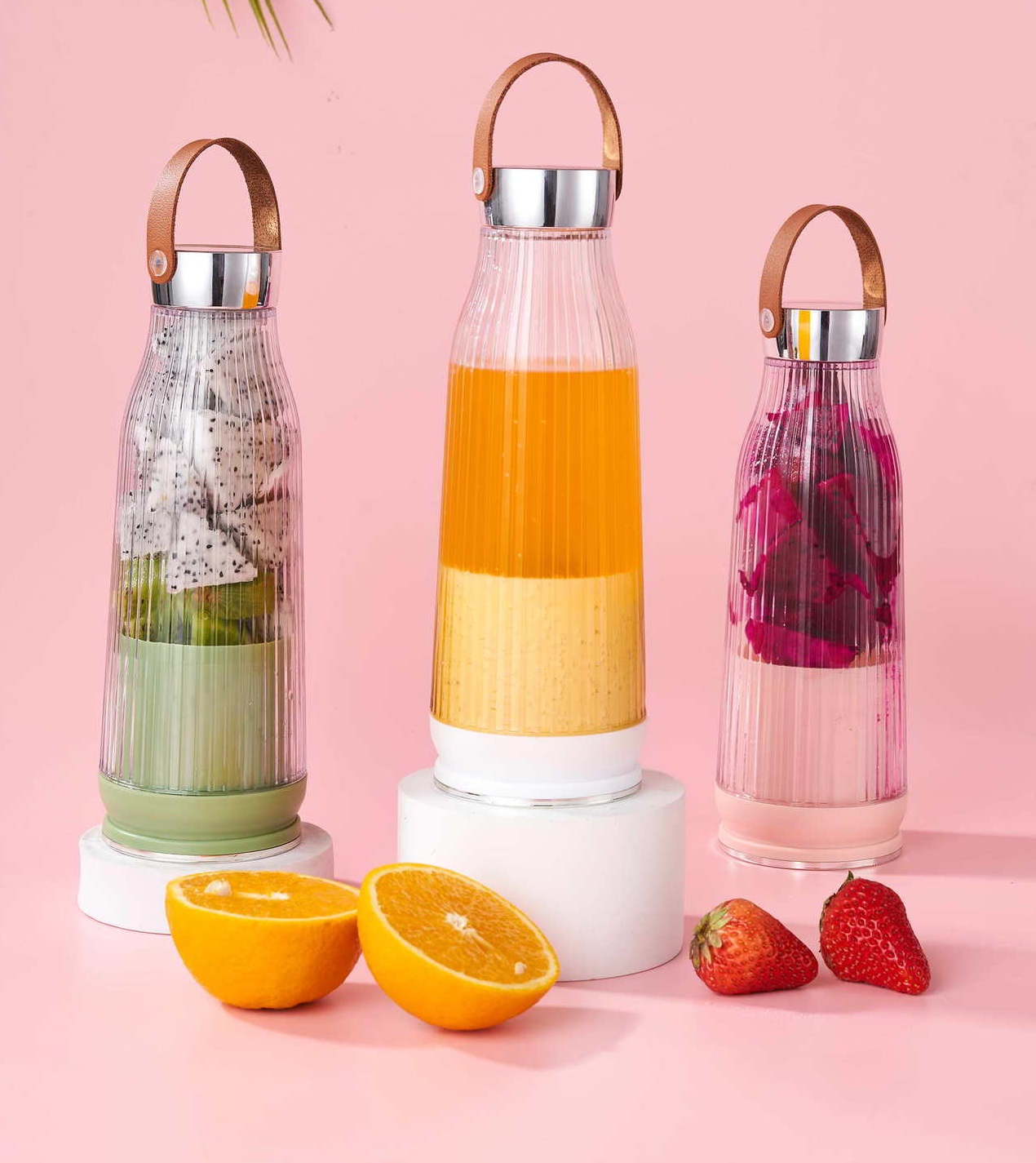 【楽天市場】ポータブルジューサーカップ、420mlミニフルーツブレンダーカップ、USB充電パーソナ ルトラベルブレンダー、フルーツミキシング ...