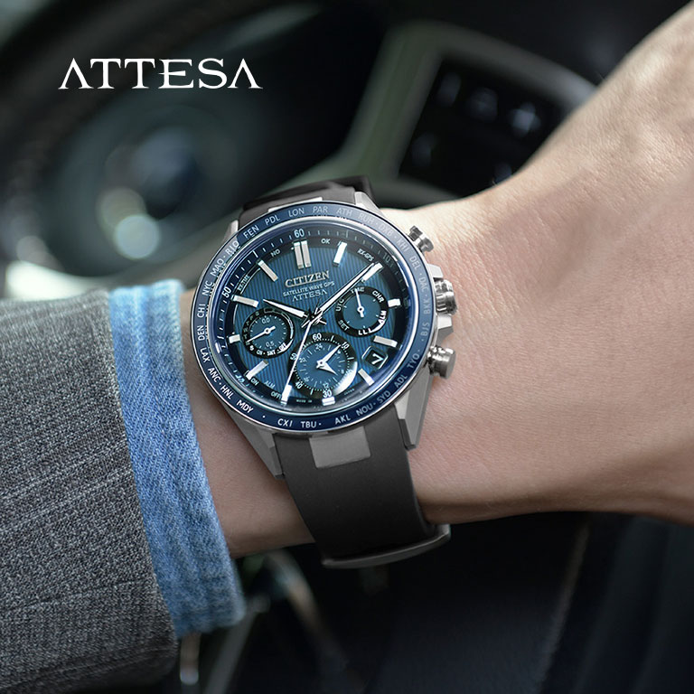 【楽天市場】CITIZEN ATTESA シチズン アテッサ ACT Line エコ・ドライブ GPS衛星電波時計 CC4050-18L 腕 ...