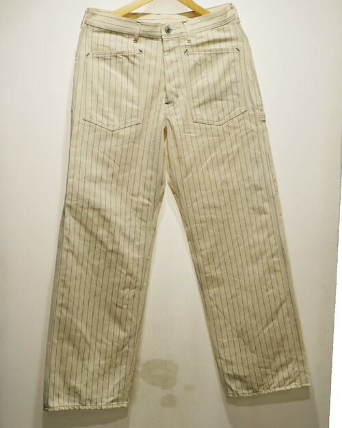 【楽天市場】【中古】Dapper's ダッパーズ Classical 30’s Style Painter Pants With Buckle Back W32 OFF WHITE ...