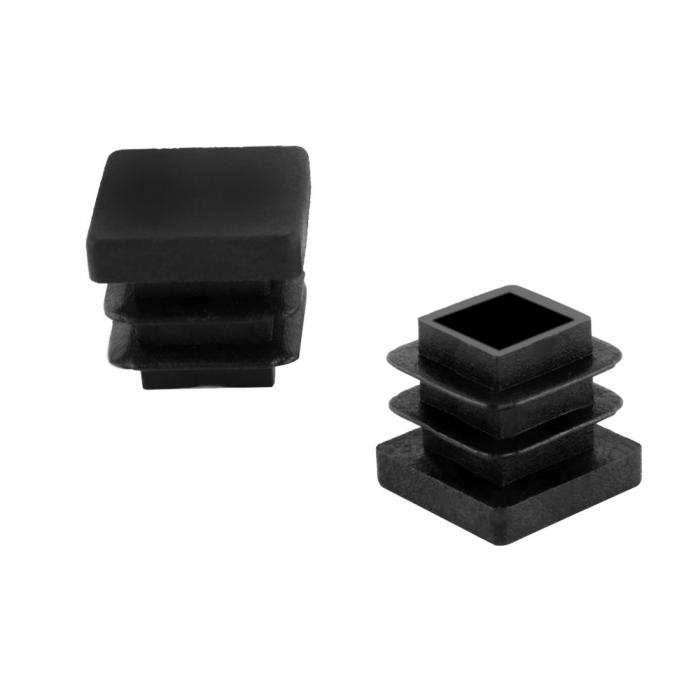 【楽天市場】uxcell 家具脚カバー 防音 傷防止 パイプキャップ エンドキャップ 正方形 ブラック プラスチック 15mm x 15mm ...