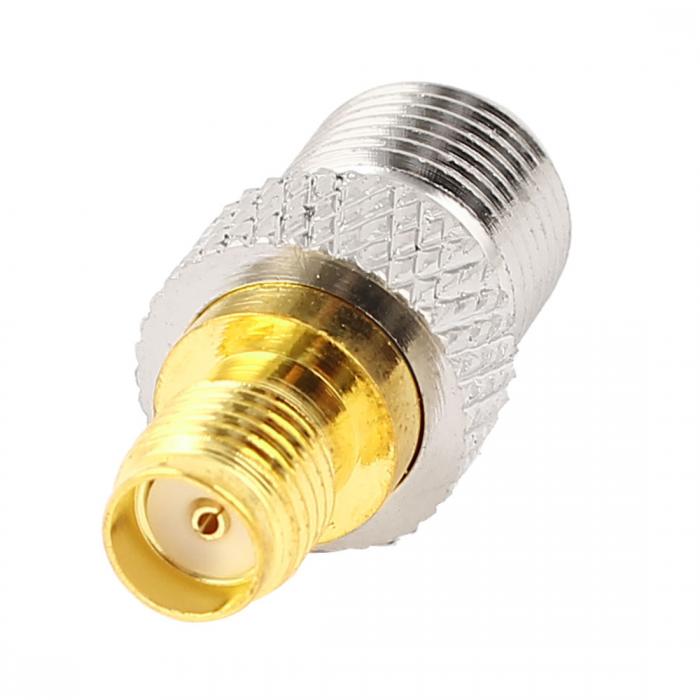 【楽天市場】uxcell Fタイプメス-SMAメスコネクタ ジャック F/F Fタイプメス-SMAメスプラグ同軸ストレートコネクタアダプタ ...