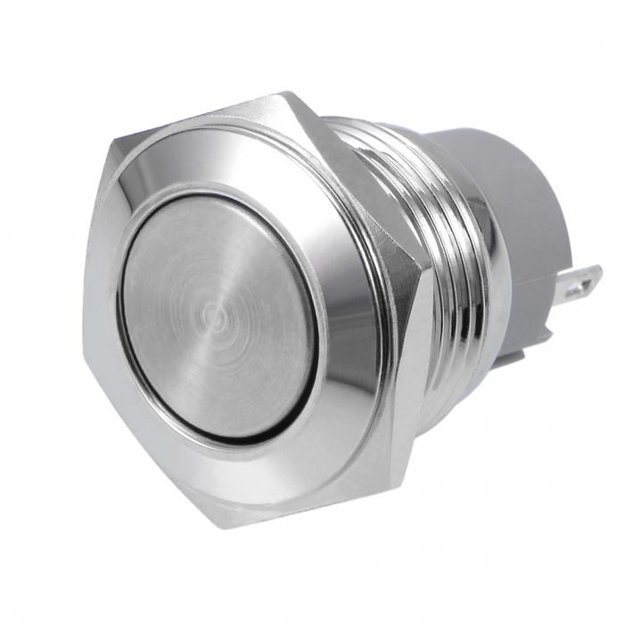 【楽天市場】uxcell 押しボタンスイッチ 16mm取り付け径 250V 3A 六角フラットヘッド 2ターミナル 1個入り：uxcell japan