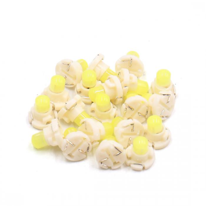 【楽天市場】uxcell 自動車LEDライト T4.2 ホワイト LED ダッシュボート パネル ゲージ ライトランプ バルブ 自動車内装用 ...