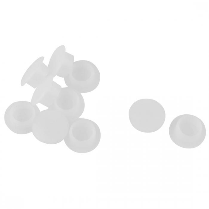 【楽天市場】uxcell 丸パイプキャップ 丸内栓 平頭タイプ ホワイト プラスチック 直径10mm 10個セット：uxcell japan