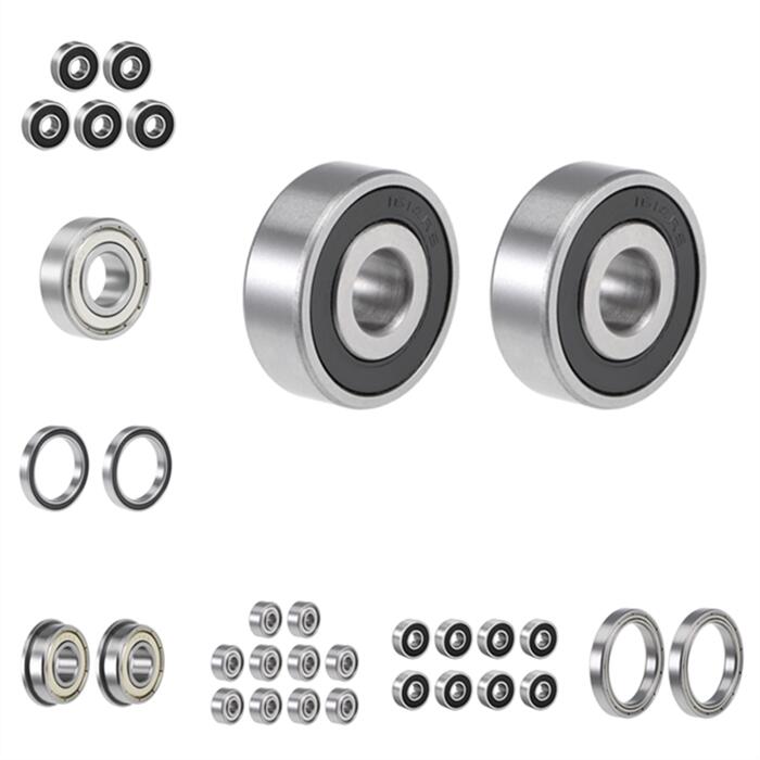 【楽天市場】uxcell 深溝玉軸受 ボールベアリング 1-10個入り 20種類選べる シングルシールド ダブルシールド 606-2RS ...