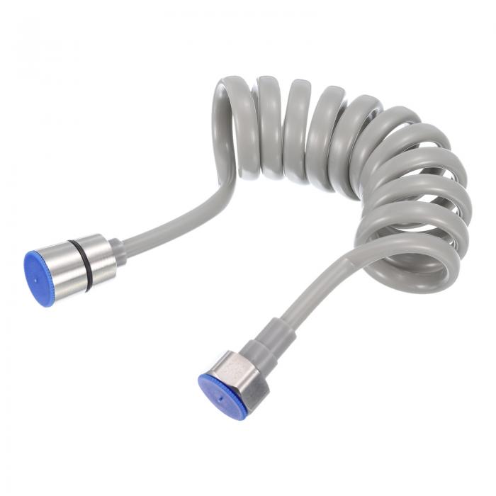 【楽天市場】uxcell スプリングフレキシブルシャワーホース 304ステンレススチールインターフェースナット付き1.5メートルフレキシブル ...