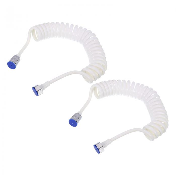 【楽天市場】uxcell 2個入りのスプリングフレキシブルシャワーホース 3メートルのフレキシブルテレス コピックシャワーホース トイレ用蛇口 ...